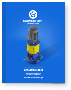 brochure cover API Maxum OH3 - Carver Pump